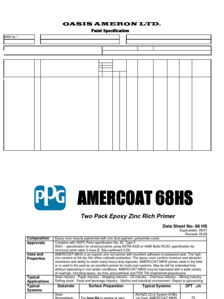 Industrial Paint Application Guide | PDF | Epoxy | Corrosion
