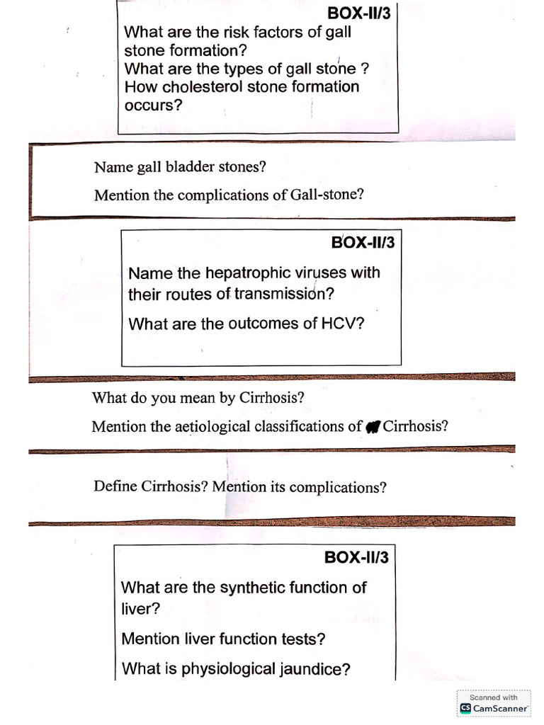 Hepatobiliary System | PDF
