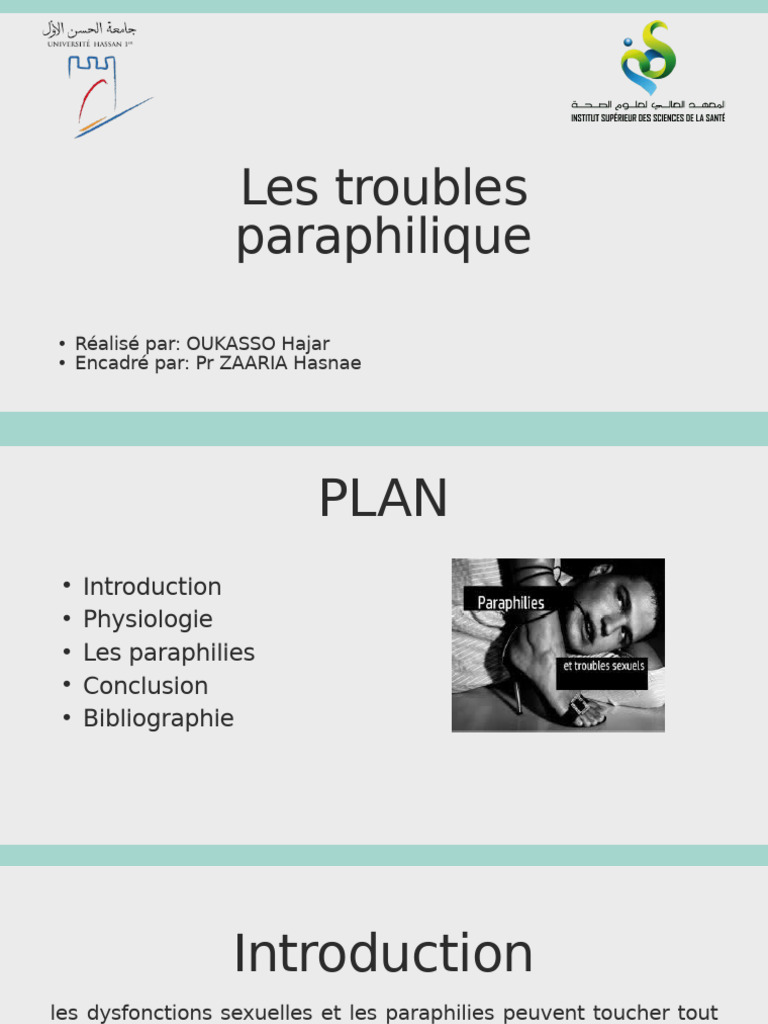 Paraphilies hajar | PDF | Sexualité | Sexualité humaine