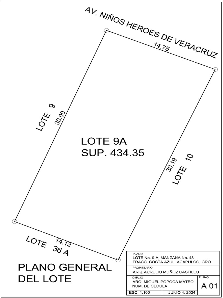 Plano Grla A01 | PDF