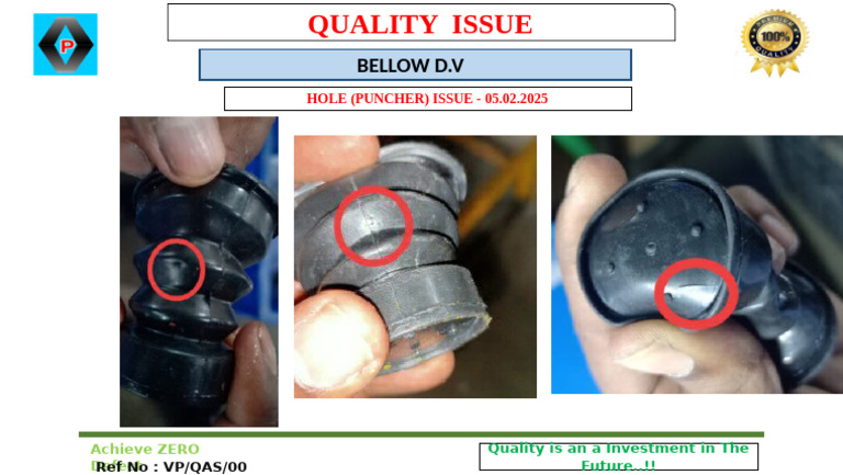 Quality Issue: Hole Puncher Defect | PDF