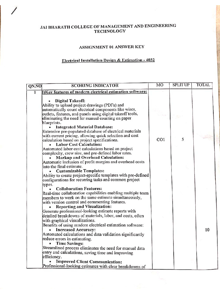 EIDA Assignment 1 Answer Key | PDF