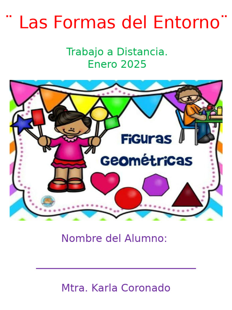 01 Cuadernillo de Figuras Geometricas | PDF