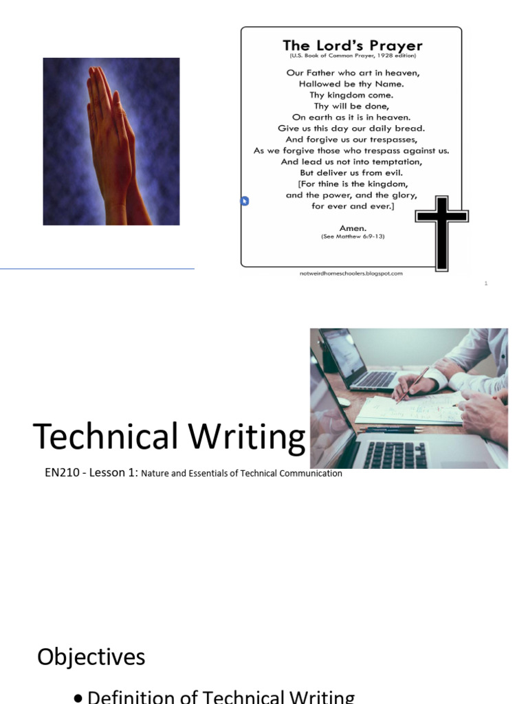 Lesson-1-Technical-Writing-2025 | PDF | Communication | Technical Communication