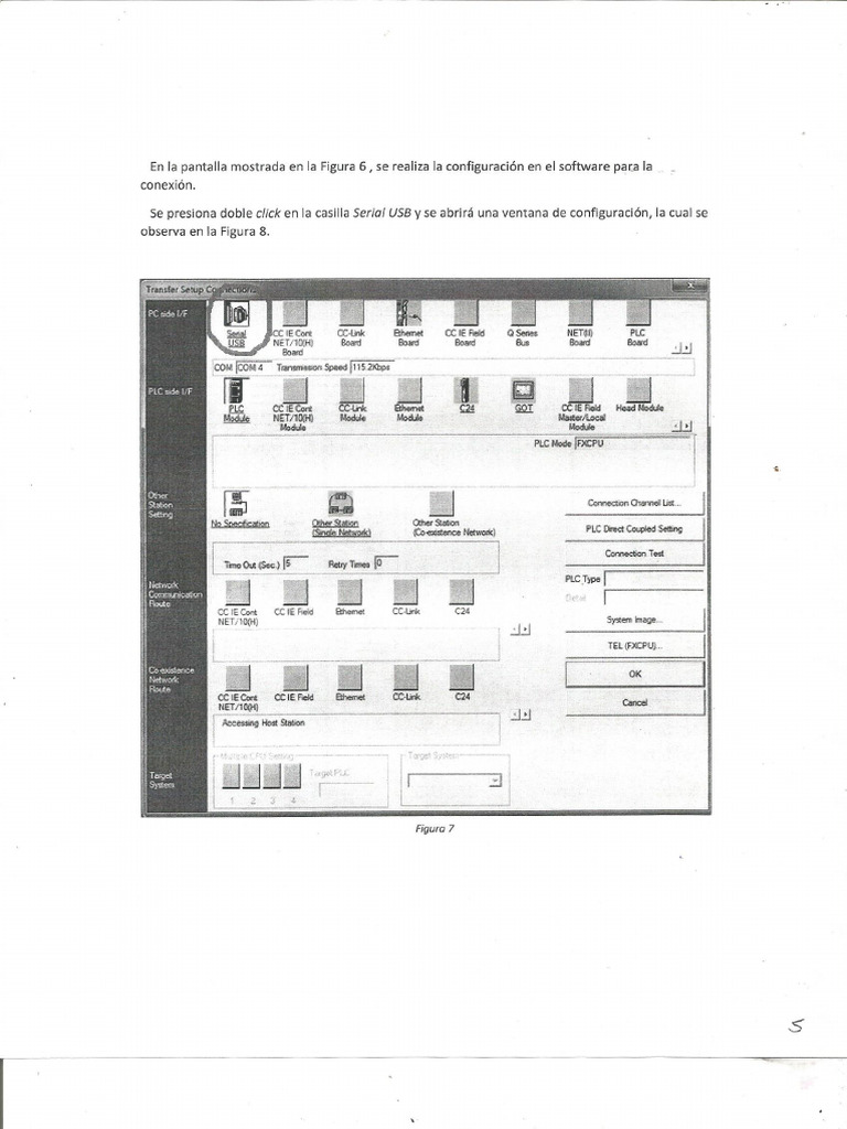 Manual Conexion Con PLC Mitsubishi 5 | PDF