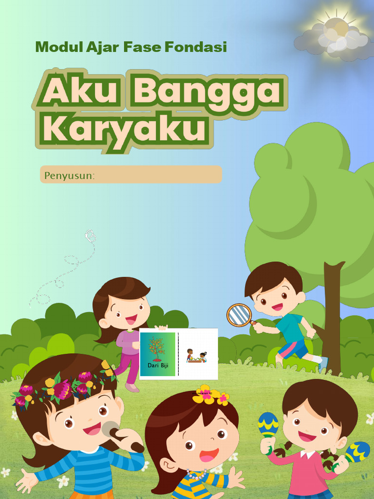 Modul Ajar PAUD - Aku Bangga Karyaku - Fase Fondasi | PDF