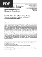 General Health Questionnaire GHQ 12 | PDF | Behavioural Sciences ...