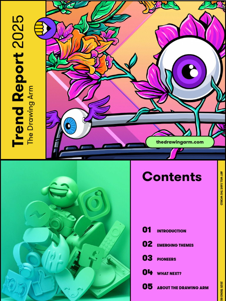 THE DRAWING ARM - Trend Report - Art Will Save The World - CAIG | PDF ...