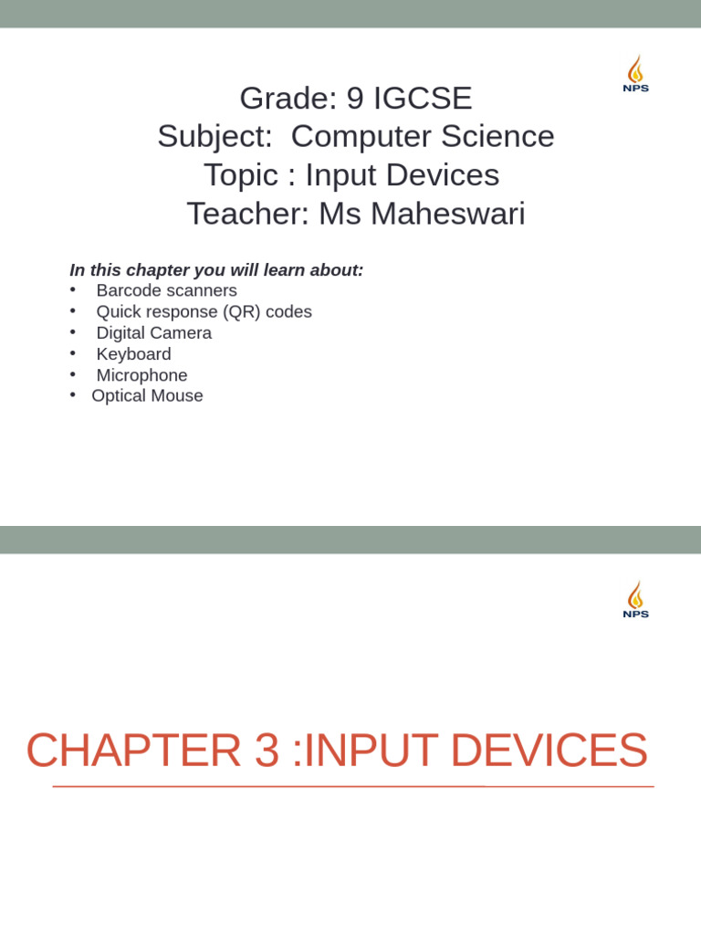 Input Devices | PDF | Barcode | Qr Code