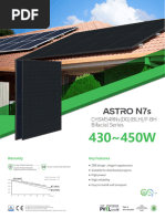 (ASTRONERGY) Datasheet - ASTRO N5 - 560 - 580 N-TYPE - MONOFACIAL | PDF ...