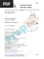 Mathematics-II VTU Formula Handbook | PDF