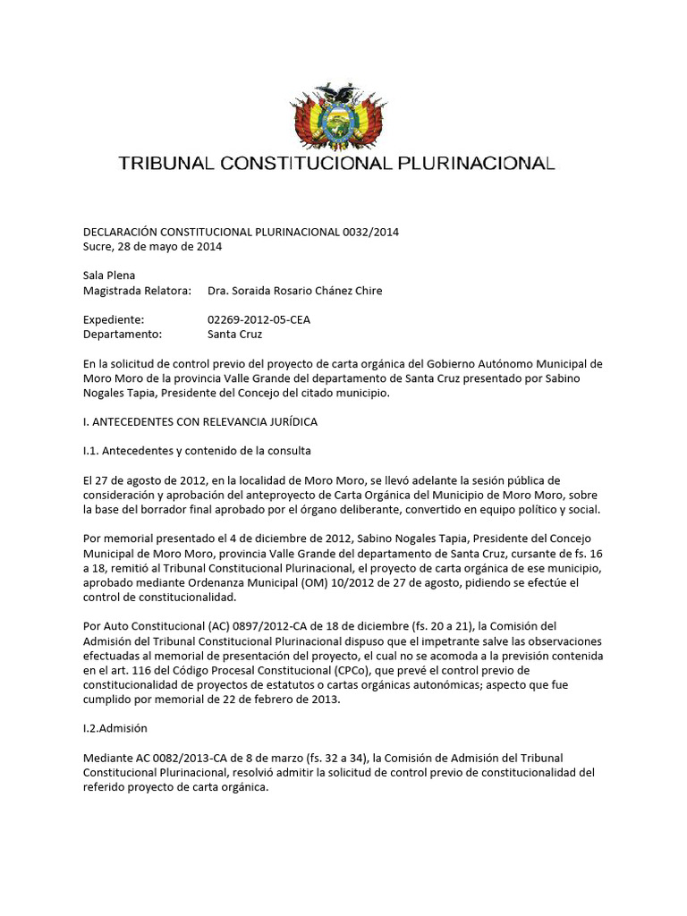 0032-2014 | PDF | Alcalde | Ejecutivo (gobierno)