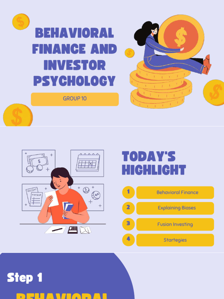 Behavioral Finance and Investor Psychology | PDF | Behavioral Economics ...