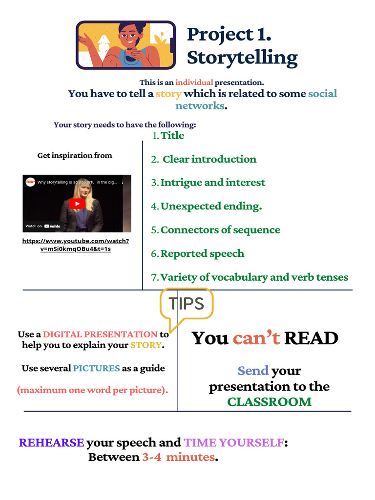 Project 1. Story Telling | PDF