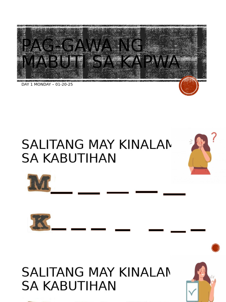 Report For Esp 8 3rd Quarter | PDF