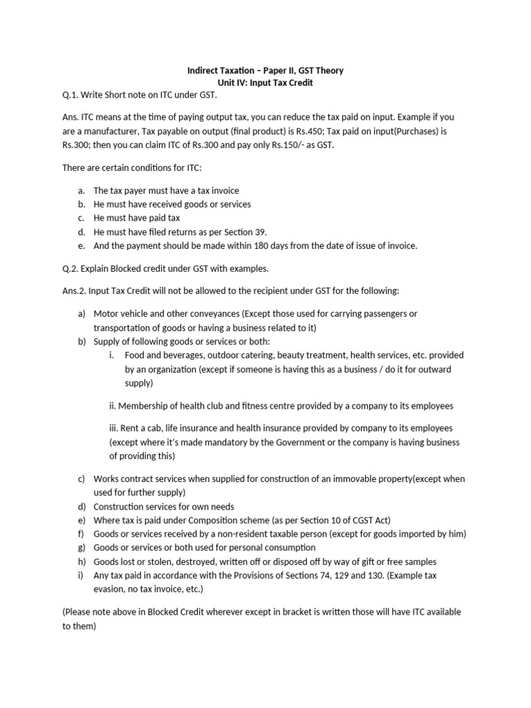 Idt Unit Iv Itc | PDF