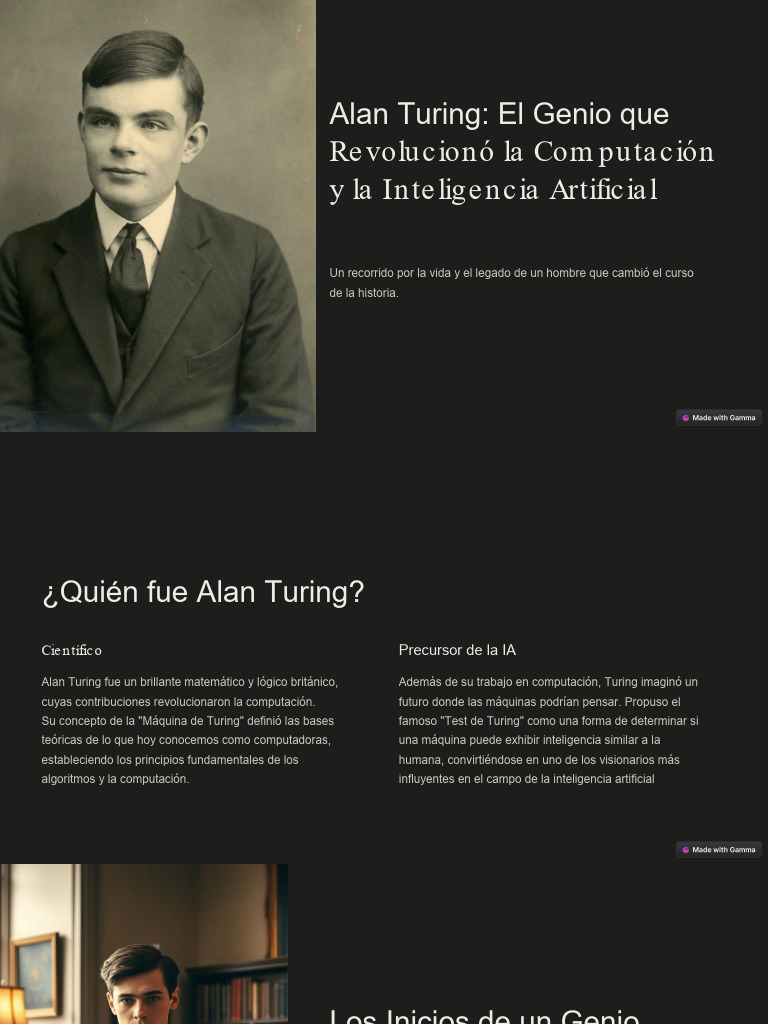 Alan Turing El Genio Que Revoluciono La Computacion y La Inteligencia ...