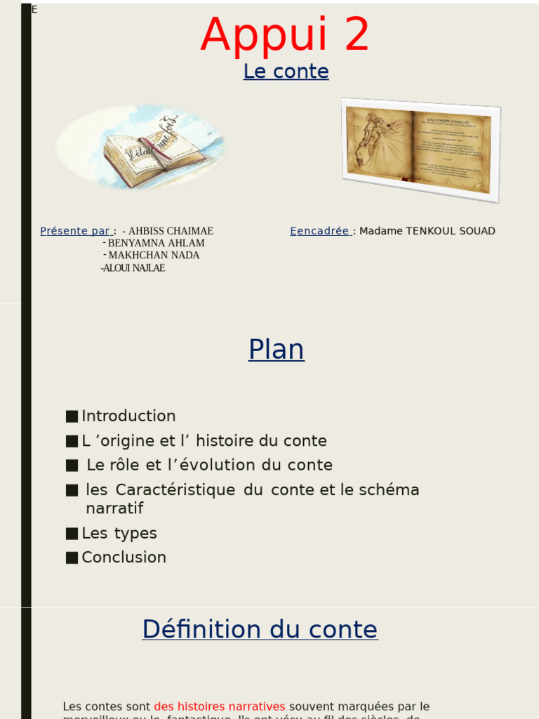 Les caractéristiques et fonctions du conte | PDF | Contes de fées | Récit