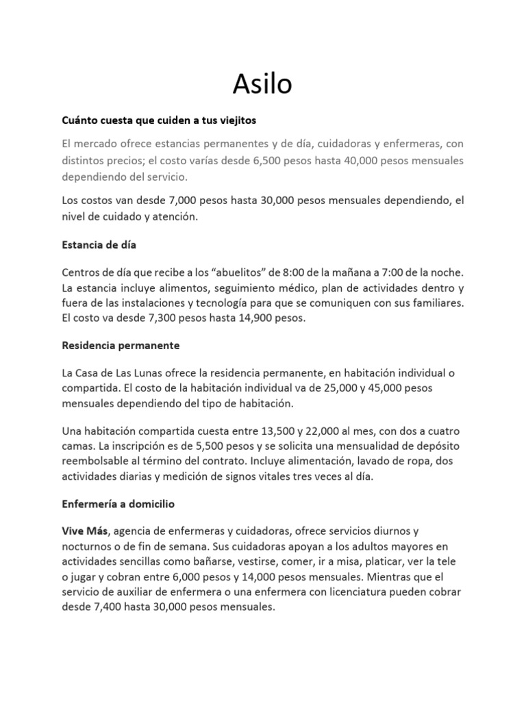 Asilo | PDF