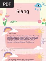 2000s Slang Words Explained | PDF | Linguistics | Philology