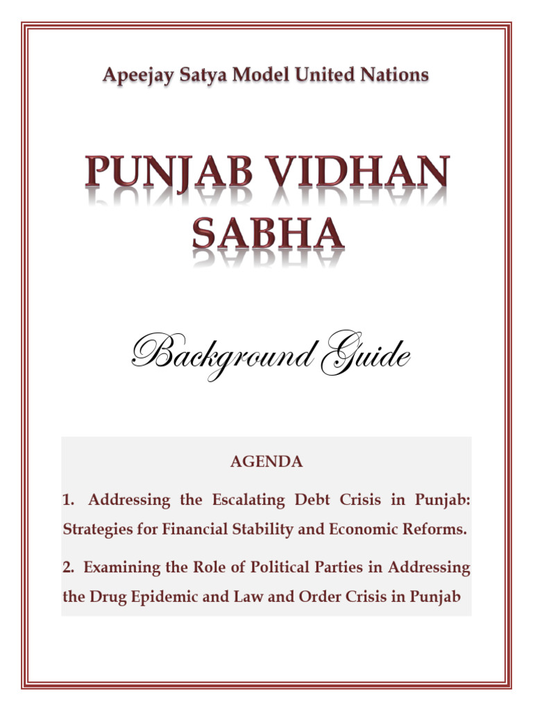 Background Guide (PVS) (Asmun) | PDF | Illegal Drug Trade | Committee