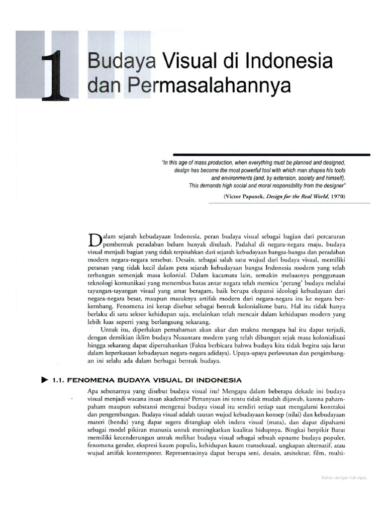 Kopian Materi - BUDAYA VISUAL INDONESIA (Sachari - 2007) BAB I HALAMAN ...
