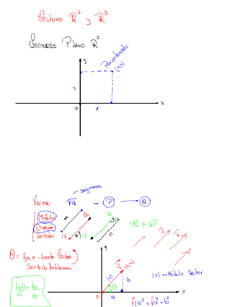 Clase 1. Vectores | PDF