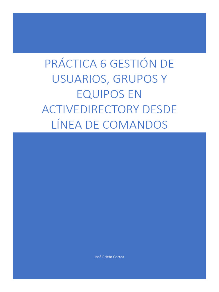 Práctica 6 - Jose - Prieto - Correa | PDF | Contraseña | Interfaz de línea de comando