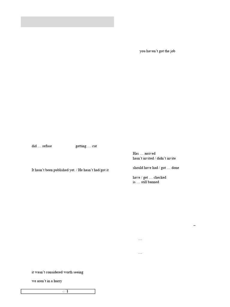 Answer Key Unit 3 Test Level | PDF