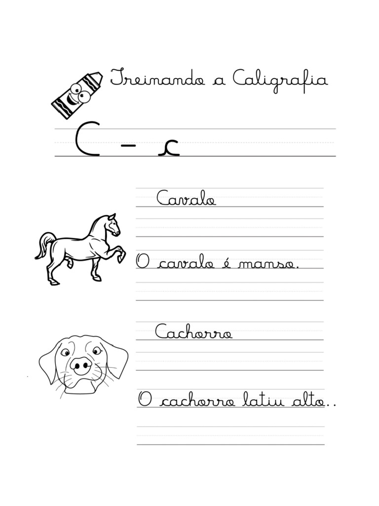 Treinando Caligrafia | PDF