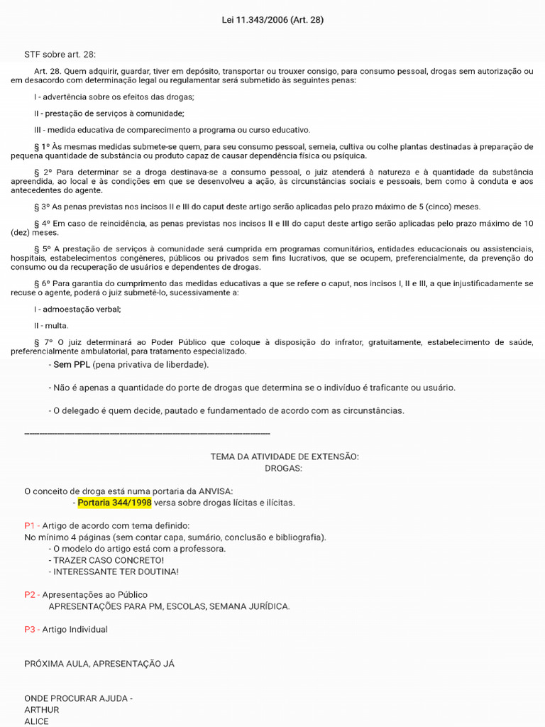 Atividade de Extensão I - 241010 - 123041 | PDF