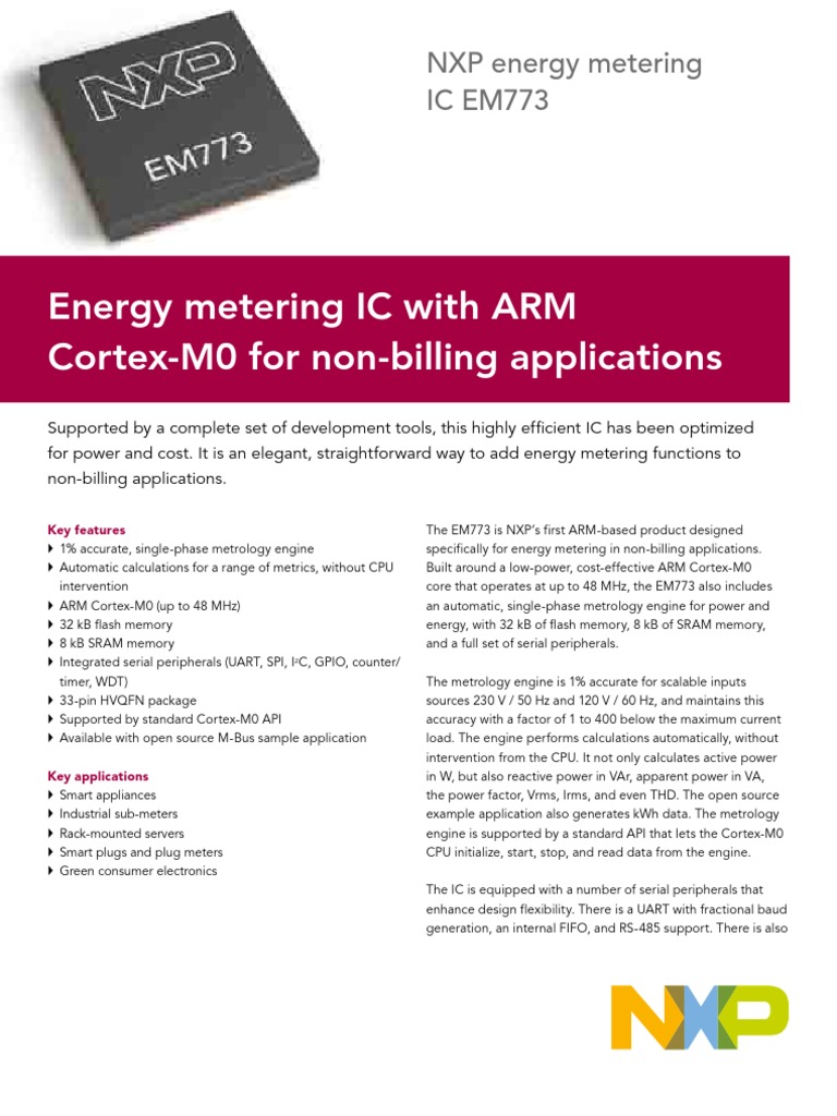 Energy Meter Cortex M0 | PDF | Arm Architecture | Usb