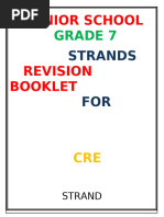 Cre Grade 6 Design | PDF | Curriculum | Learning