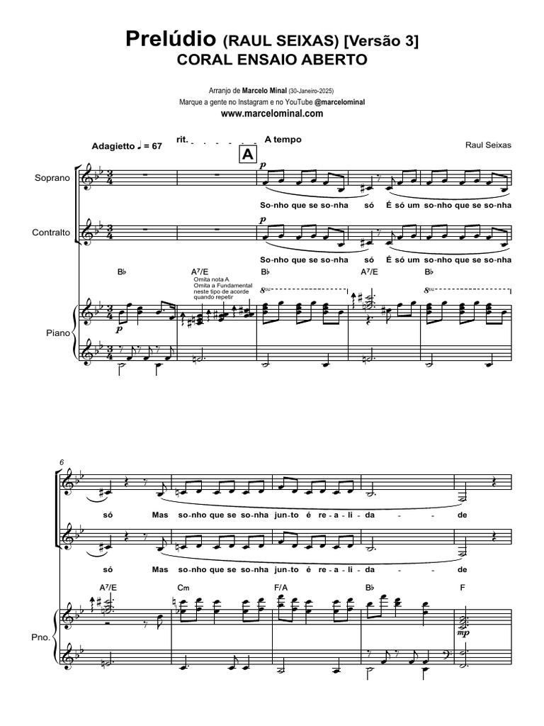 Preludio (Versao 3) - GRADE | PDF