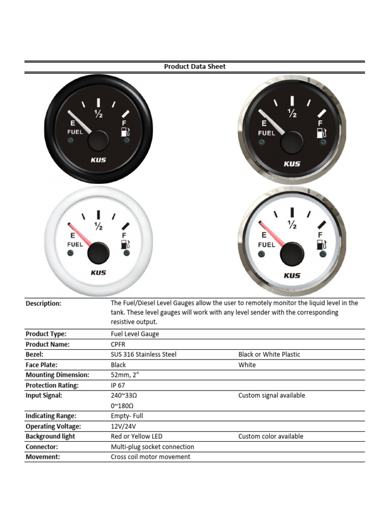 4. Fuel-Level-Gauge_edt | PDF