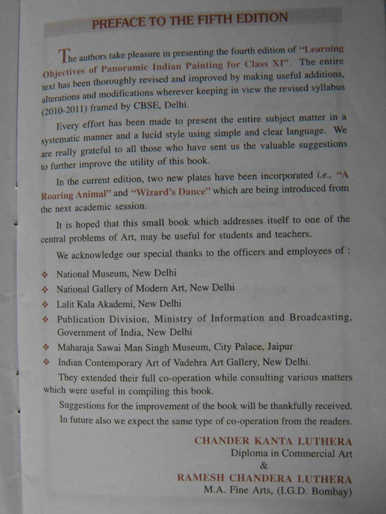 Fine Art (Class 11) (Various) (Z-Library) - 1 | PDF