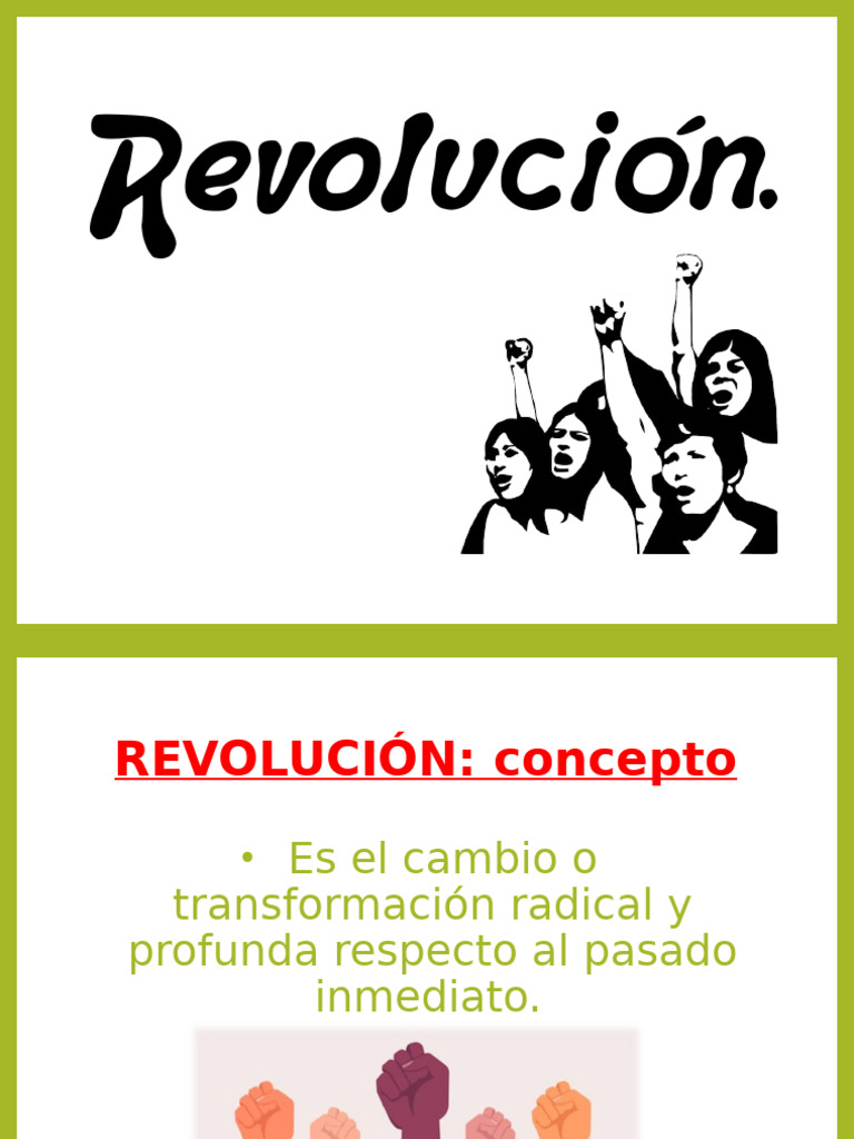 Tipos y características de revoluciones | PDF | Revoluciones | Burguesía