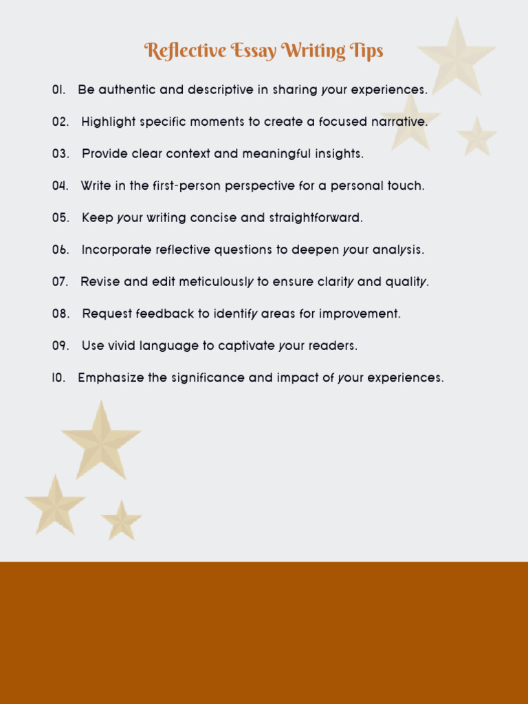 Reflective Essay Writing Tips | PDF