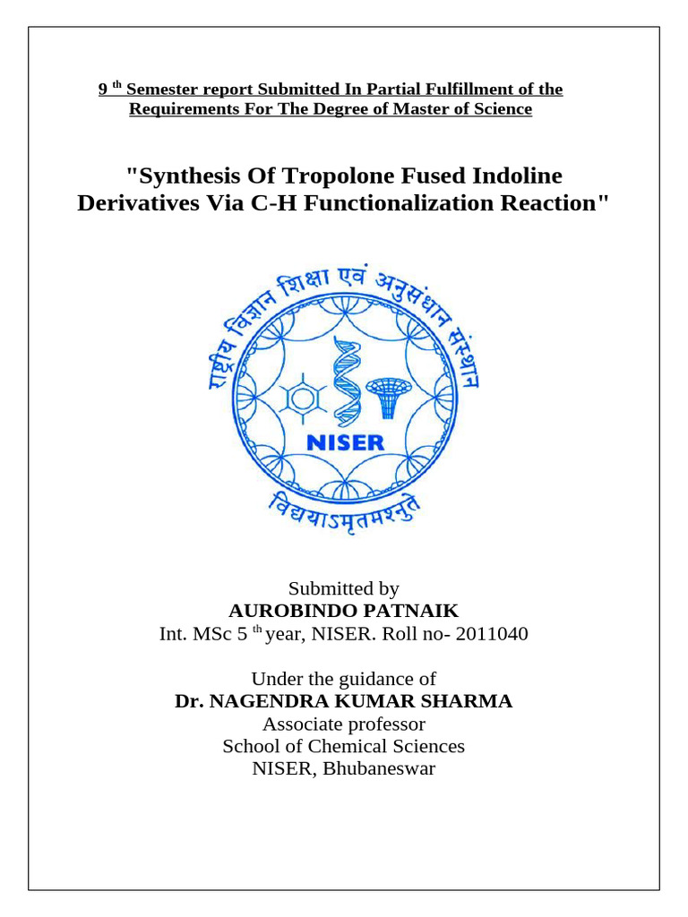 Aurobindo - 9th Sem | PDF | Natural Products | Peptide