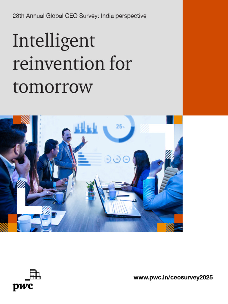PwC’s 28th Annual Global CEO Survey_ India Perspective | PDF | Economic Growth | Inflation