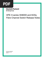 Data Sheet HPE Storage Fibre Channel Switch B-Series SN3600B | PDF ...