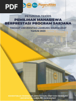 Buku Pedoman Pilmapres 2025 | PDF