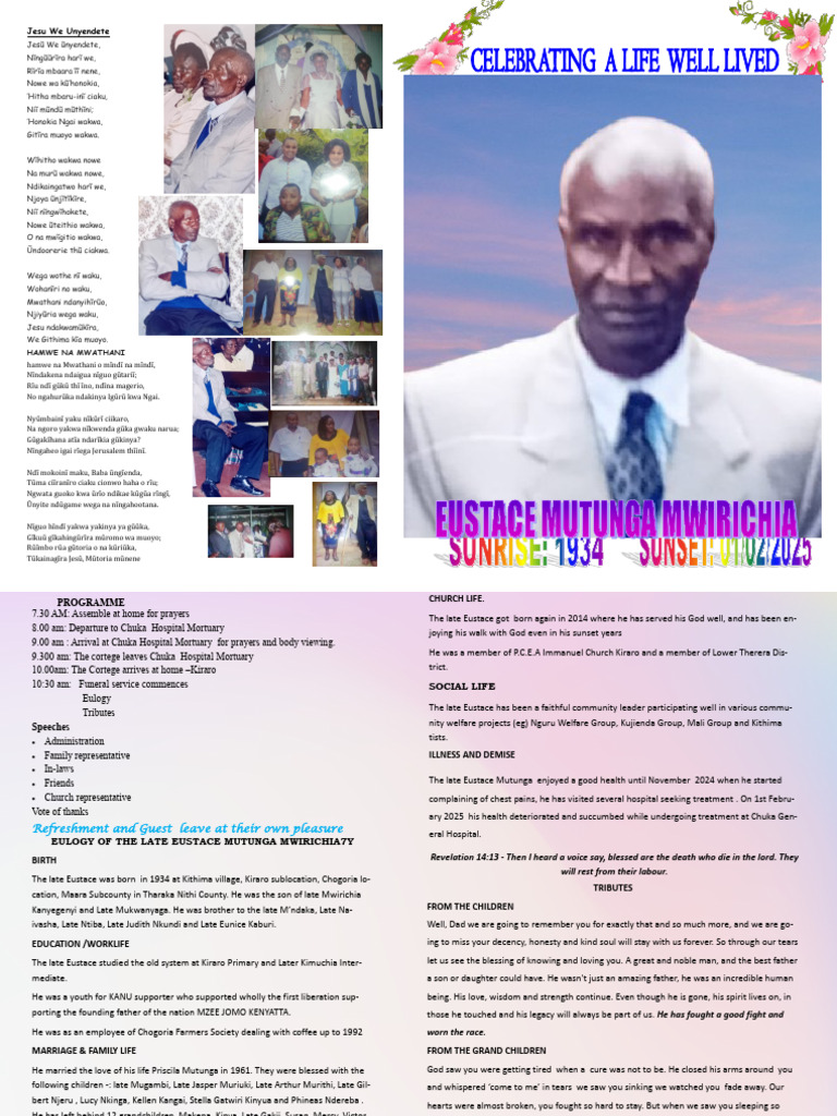 mutunga eulogy (1) (3) | PDF