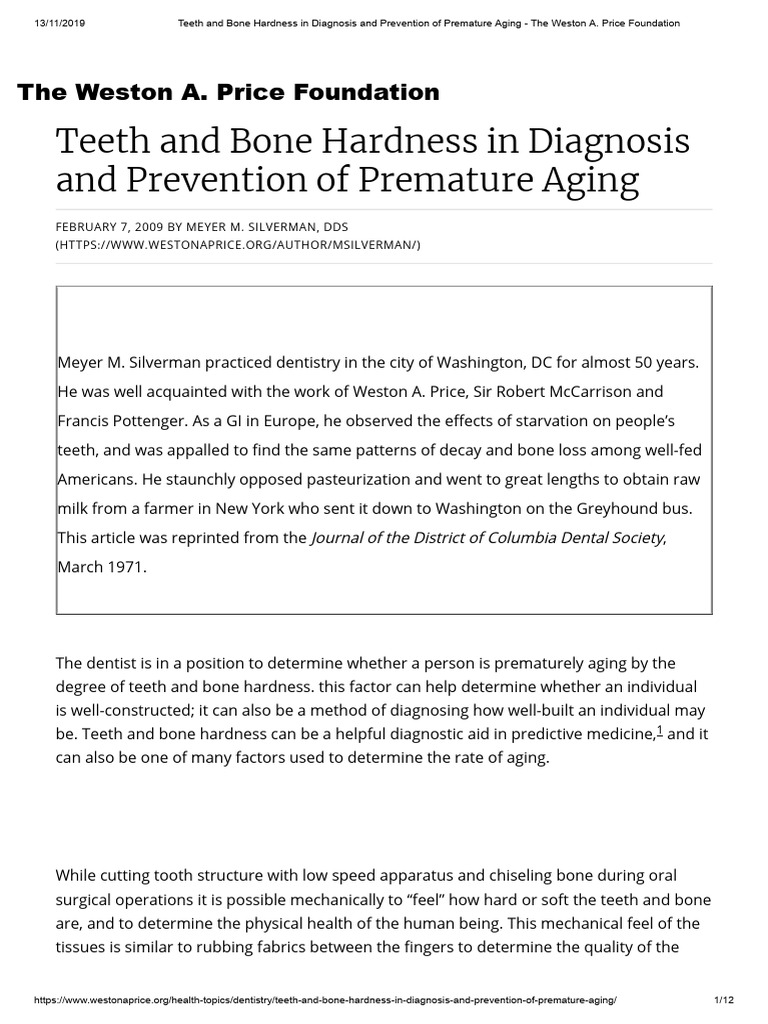 Teeth & Bone Hardness: Aging Insights | PDF | Tooth Enamel | Foods