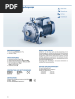 Catalogue Ebara Pumps CDX | PDF | Pump | Electric Motor