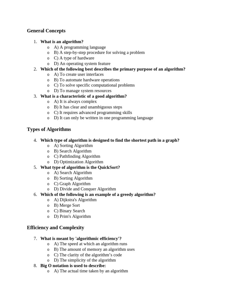 Mca 1st Ads Unit 1 Mcqs 1 | PDF | Time Complexity | Algorithms
