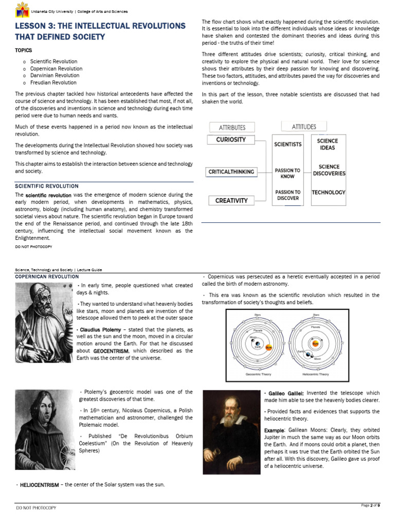 STS-Lesson-34 | PDF | Heliocentrism