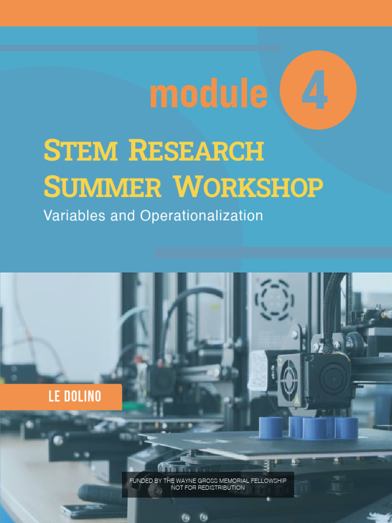 Module-4-1-2 (1) | PDF | Dependent And Independent Variables | Experiment