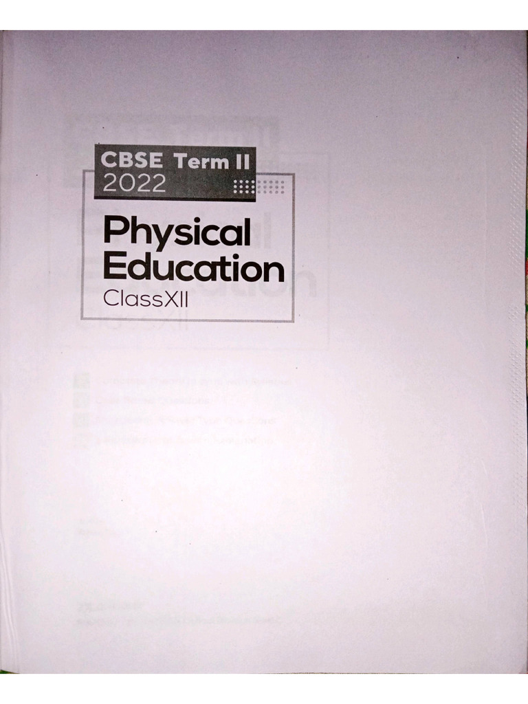 Arihant PE Book Term 2 CBSE Class 12 | PDF