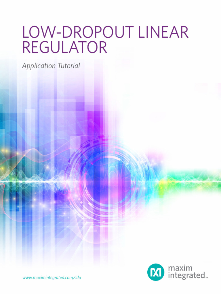 Maxim LDO-Application-Tutorial Y2018 | PDF | Electrical Components | Electrical Circuits